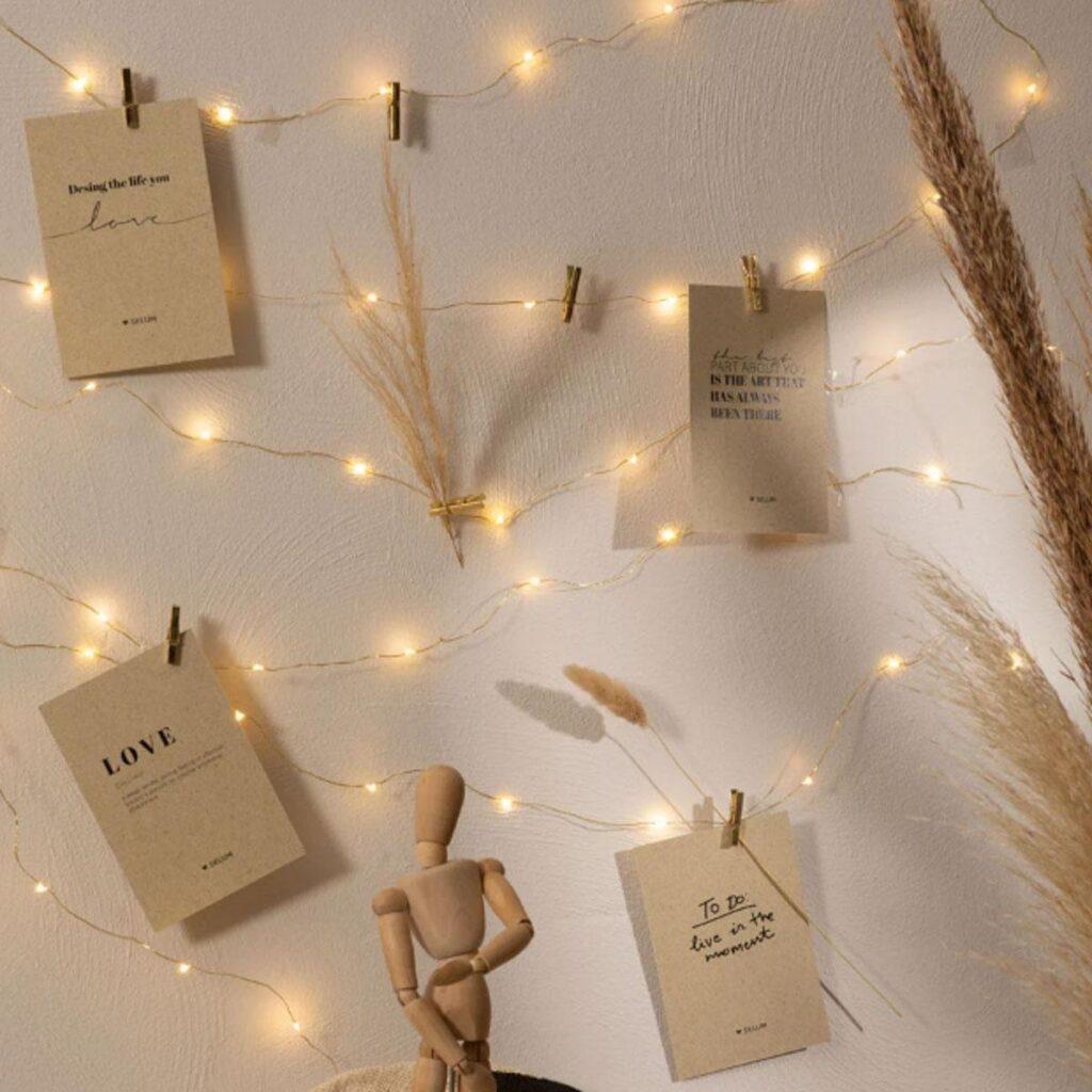 Kit para Mural de Fotos com LED - Grinalda led desde 7,50€